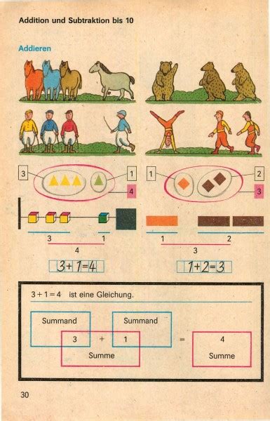 Ddr Schulbuch Mathematik Klasse 1 Seite 30 31