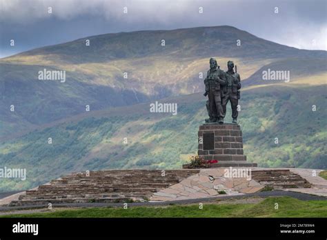 The Commando Memorial Is A Monument In Lochaber Scotland Dedicated To