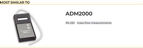 Agilent Technologies Adm1000 Gas Flowmeter For Sale