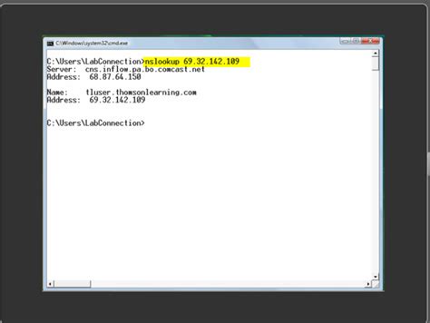 Lab 8 1 Diagnosing Tcp Ip Connections