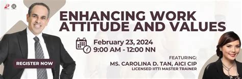 ENHANCING WORK ATTITUDE AND VALUES POWERMAX Consulting Group Inc