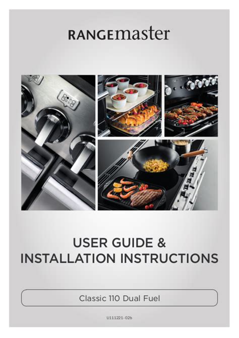Rangemaster Classic 110 User Manual English 44 Pages