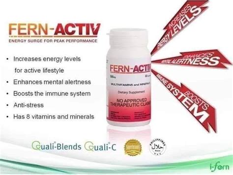 I Fern 🏋🏻‍♀️ Fern Activ Each Capsule Contains An Intense Facebook