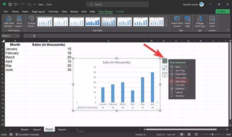 Data Table In Microsoft Excel Chart Enhance Clarity