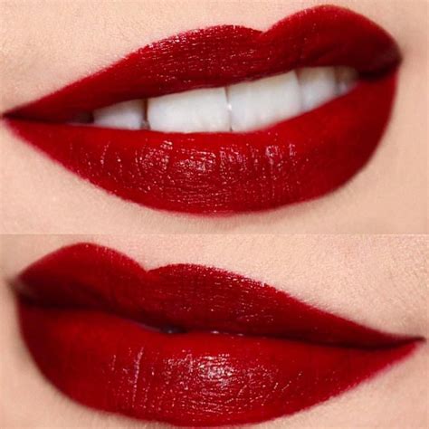Cherry Red Lipstick Hot Sex Picture