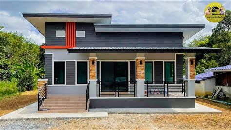 Modern House บ้านโมเดิร์นหลังนี้สวยมาก3ห้องนอนราคาไม่แพงกับพื้นที่87ตรม