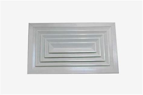 Aluminium Powder Coated Rectangular Ceiling Diffuser For Ac Shape Aluminium Powder Coated Rectangular Ceiling Diffuser For Ac Shape