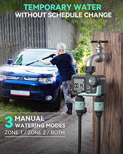 RAINPOINT Minuteur D Arrosage Pour Tuyau D Arrosage Minuteur D