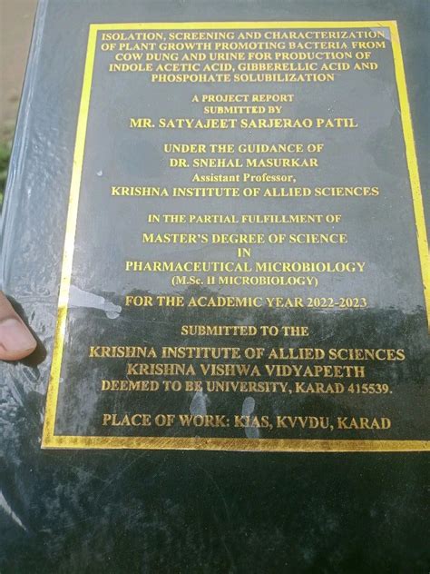 Satyajit Patil On Linkedin Excited To Share That Ive Successfully Completed My Master Research…