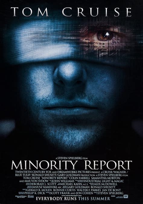 Minority Report Movie Poster Classic 00s Vintage Poster Print Prints4u