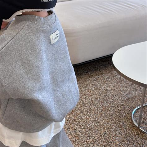 리라우유🍼 Uami는 엉아가 되어서도 놓칠수 없어요 유아미 제품은 리우탱 아가시절 때부터 함께햇던지라 소재감 하며 핏까지 아묻따 겨울철 입기좋은 따수운