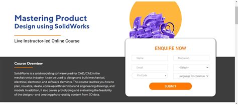 12 Best Online Solidworks Courses To Master 3d Design The Fordham Ram