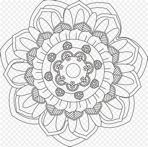 花朵复杂风格矢量曼陀罗PNG图片素材下载 图片编号qrnwwonq 免抠素材网
