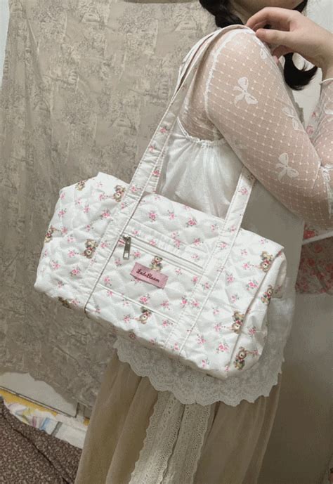 당일발송🍀네잎클로버키링증정🍀신상할인 빈티지 갈색토끼 토트백 여행용토끼키링은 단품 별도 구매입니다☺️ 에이블리