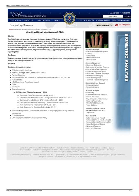 Combined Dna Index System Codis Select Language
