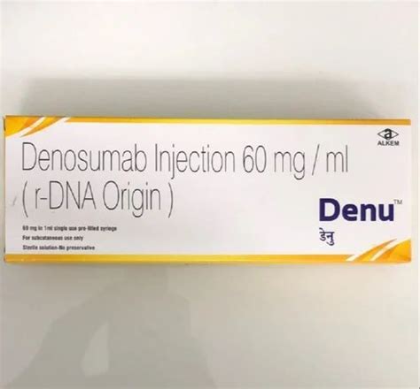 Denu Denosumab 60 Mg At Best Price In New Delhi By Salveca Healthcare Private Limited Id