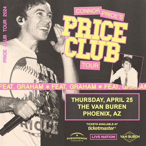 Connor Price Phenomenon Concerts