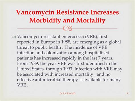 Ppt Vancomycin Resistant Enterococci Powerpoint Presentation Free Download Id 6609396