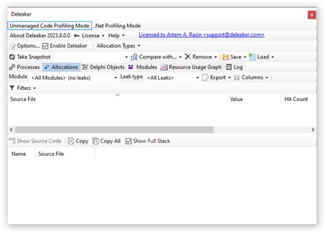 Delphi Memory Profiler Deleaker Blog