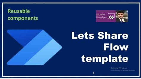Flow Template Sharing Power Automate Flow Prashant Chaudhary