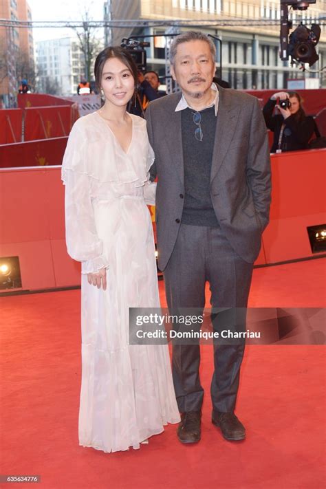 Director Hong Sang Soo And Actress Kim Min Hee Attend The On The