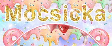 Mocsicka Donut Two Sweet Birthday Backdrop Girls Sweet
