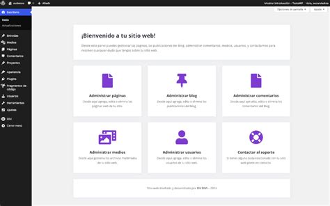 Cómo diseñar un dashboard de bienvenida personalizado para WordPress