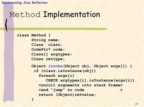 Ppt Type Safe Implementation Of Java Reflection Powerpoint