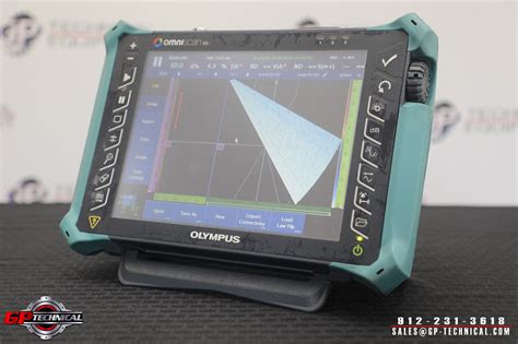 Olympus Omniscan Mx2 32128 P2 Phased Array Flaw Detector Gp Technical