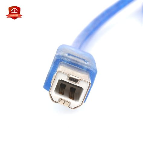 Usb20打印机数据线高速方口连接转接线 A公对b公带屏蔽磁环虎窝淘