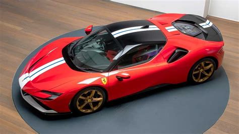 This Tailor Made Ferrari Sf90 Stradale Honors 70s Ferrari Racers