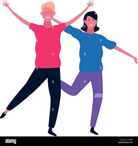 Professional Business Team Having Fun Stock Vector Images Alamy