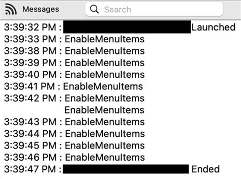 Appenablemenuitems Fires Every Time App Is Brought To Front Windows
