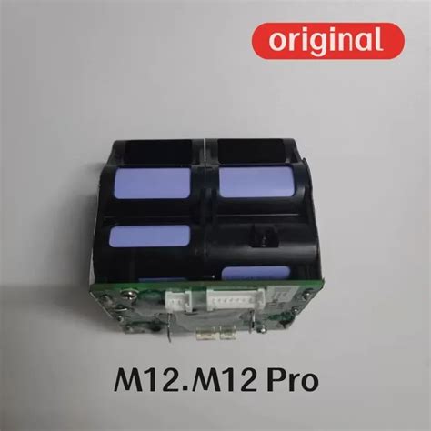100% 오리지널 진공 청소기 배터리, Dreame M12 M12pro M13 W2206, 3800mAh - 티몬