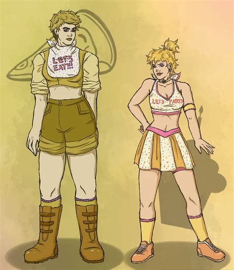 Human Toy Chica And Chica By Lady Fazbear On Deviantart