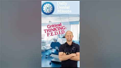 Critical Thinking Dentalbusiness Dentalpracticeowner Dentist Youtube