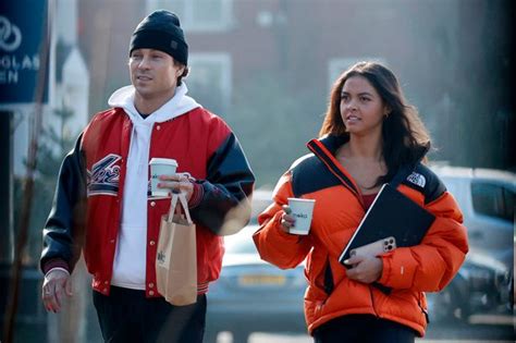 Dancing On Ice Joey Essex And Vanessa Bauer Spotted Leaving His Home