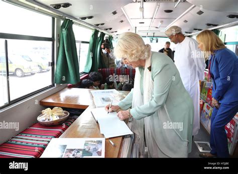 The Duchess Of Cornwall Visits Omans First Mobile Library In Muscat