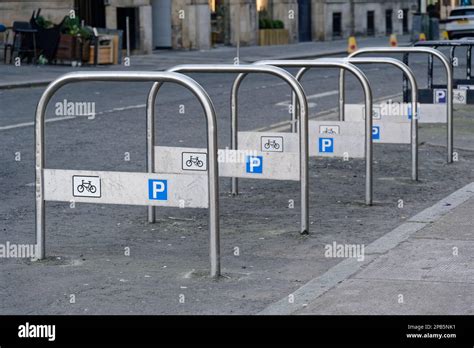 Cycle Stand Rack To Encourage Cycling And Walking To Work While Not