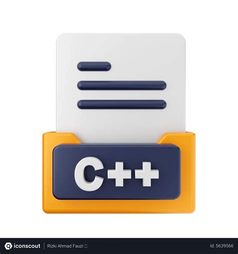 Free C Language Folder 3d Icon Download In Png Obj Or Blend Format