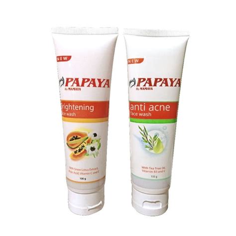 Papaya Face Wash Tube 100gr Lazada Indonesia