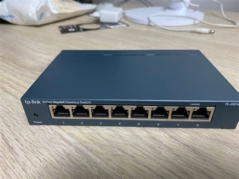 Tp Link Port Gigabit Desktop Switch Computers Tech Parts Accessories Networking On Carousell