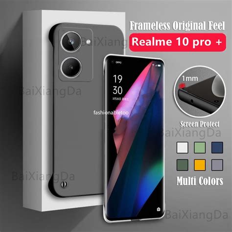 Casing For Realme Pro Plus Pro T Realme G G Frameless Ultra Thin No Frame Four