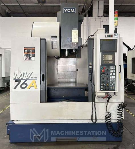 Used Ycm Mv 76a Cnc Vertical Machining Center 2006 Hi Performance