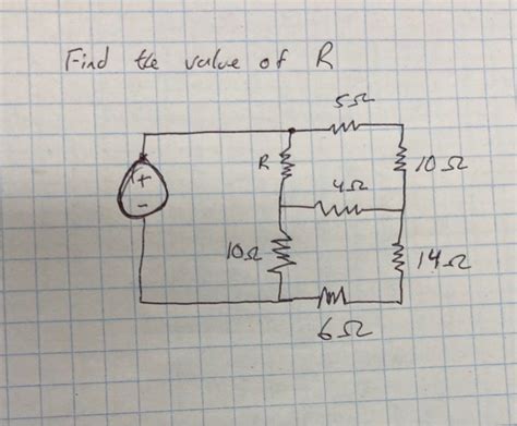 Solved Find The Value Of RFind The Value Of R Chegg Com