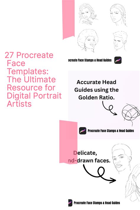 Procreate Face Templates The Ultimate Resource For Digital Portrait Artists Artsydee