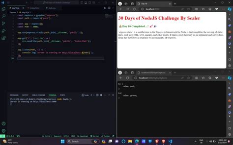 Jayaprakash Elango On Linkedin 30daysofnodejs Scalerdiscord