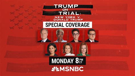 Join Msnbc For Special Coverage Of The Opening Statements Of The New York Trial R Msnbc