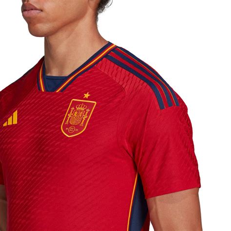 Playera Adidas España Primera Equipación Authentic Mundial Qatar 2022