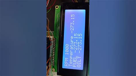 Arduino Project Almost Complete For My Car Arduinocar Arduino Car Carprojects Rpm Guage